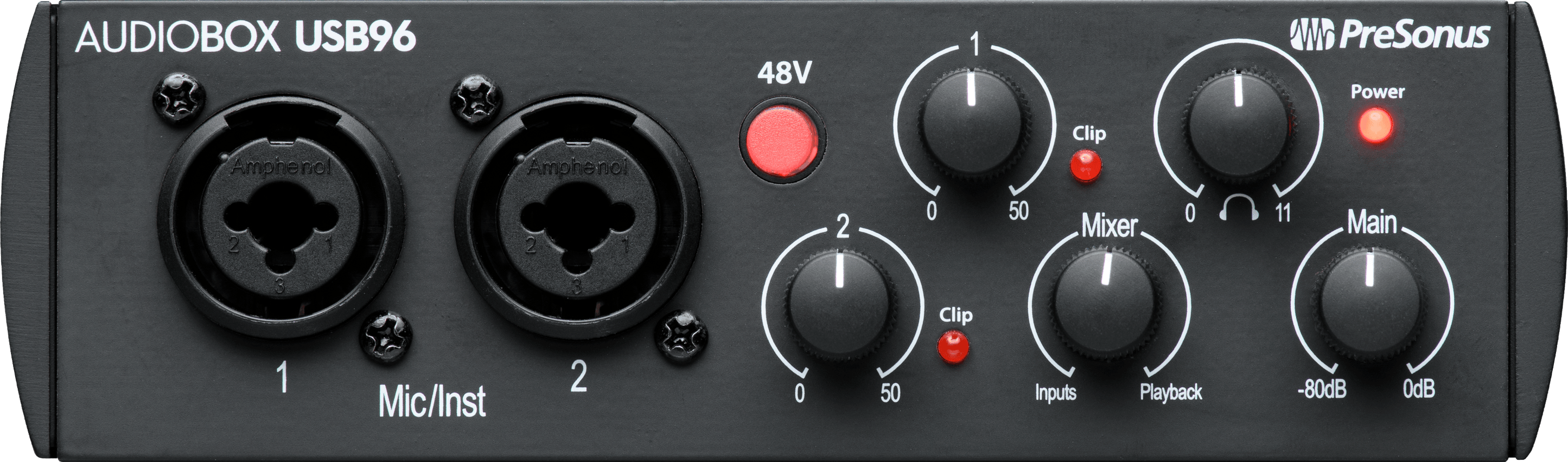 AudioBox USB® 96 Studio – PreSonus